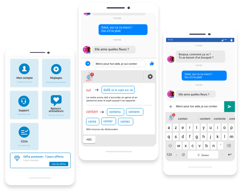 Application Scribens Correction orthographique et grammaticale